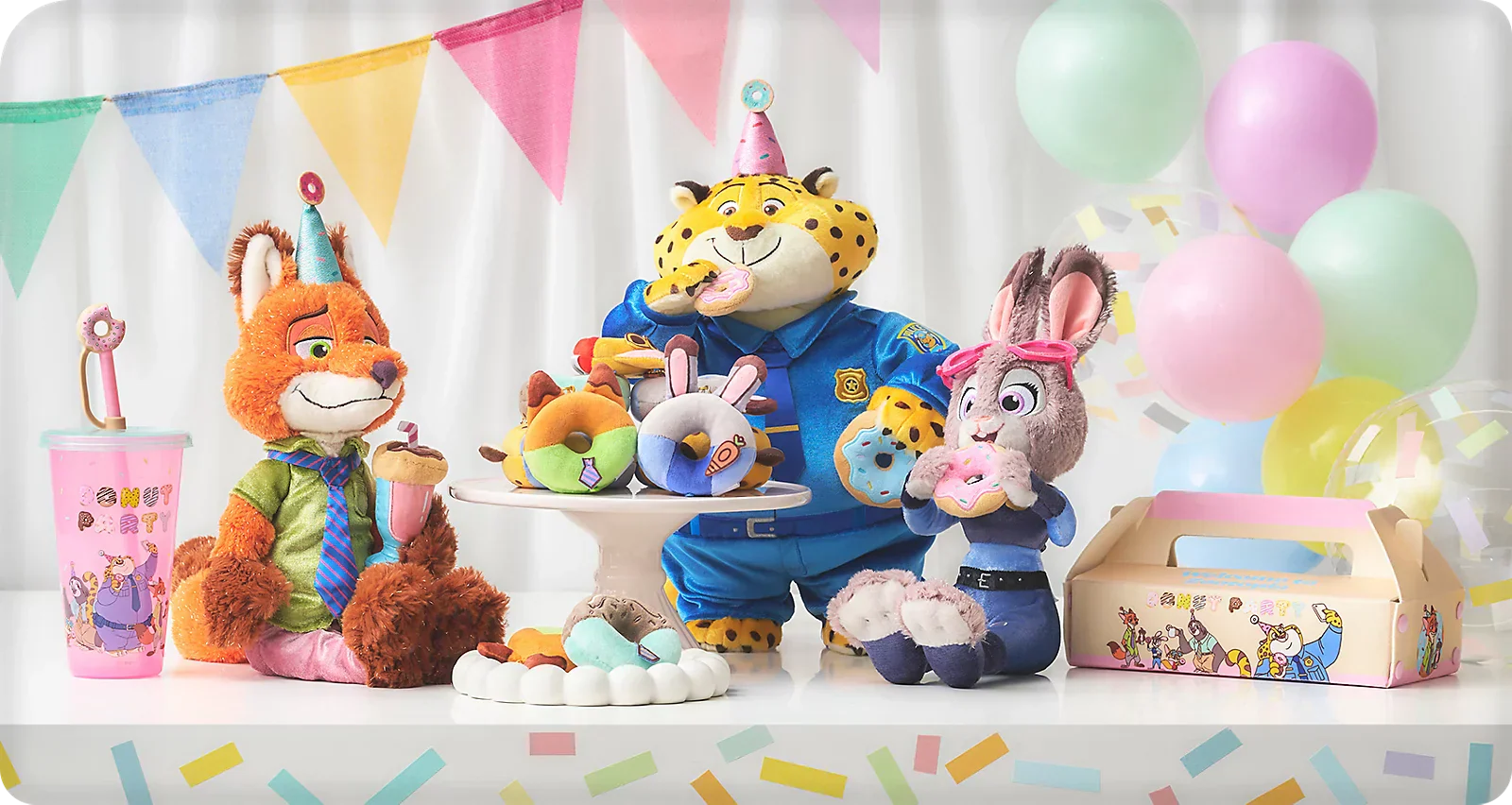 Pre-Order Open: Zootopia 10th Anniversary "Donut Party" Collection fro ...