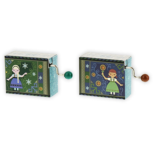 TDR - Anna and Elsa's Frozen Journey Collection - Music box set of 2 ...