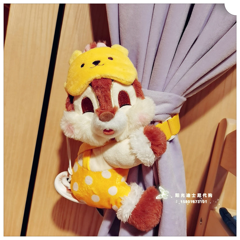 SHDL - Sleeping Chip & Dale - Curtain Holder Plush (Chip) – LEALEA MART