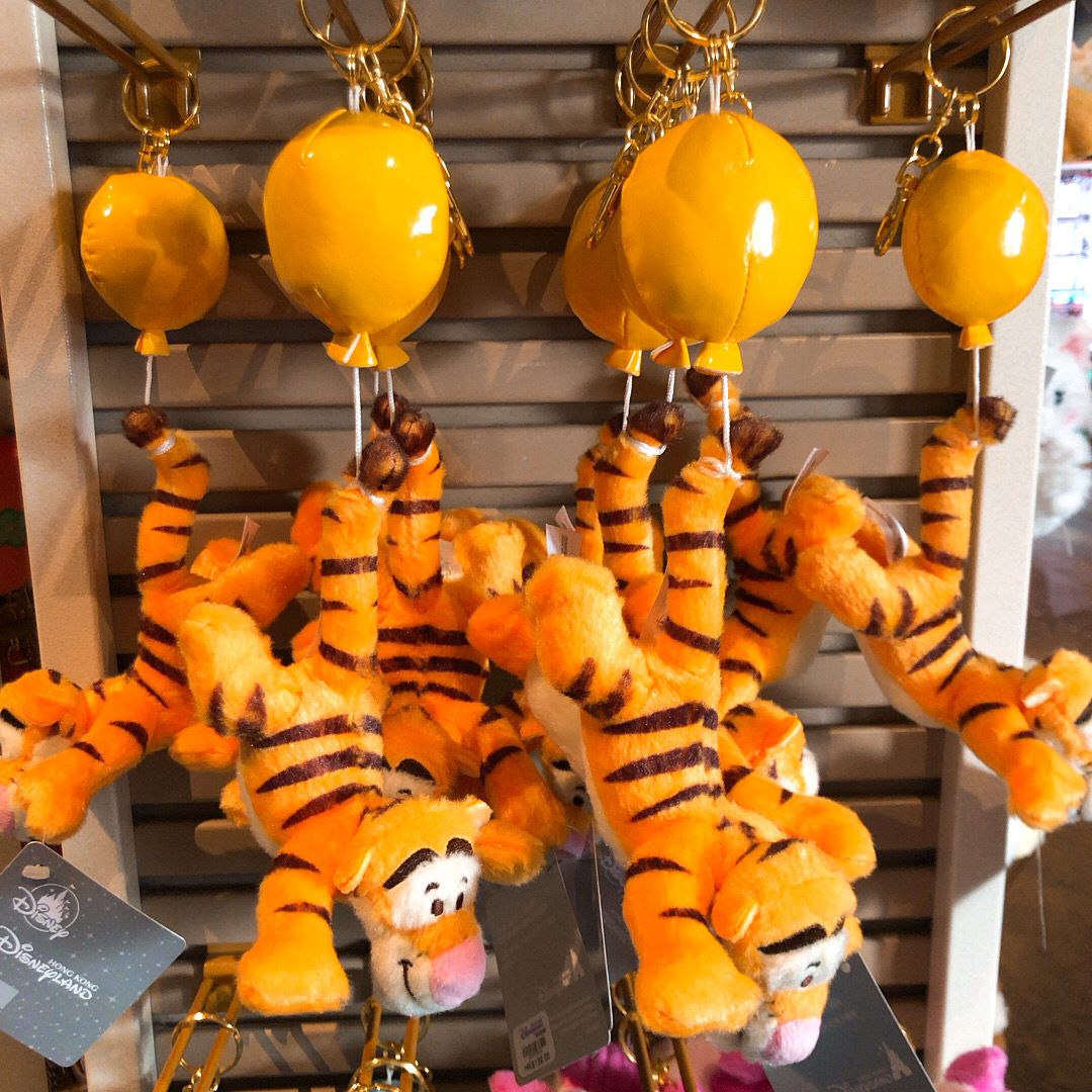 HKDL - Winnie the Pooh Balloon Keychain Plush - Tigger – LEALEA MART